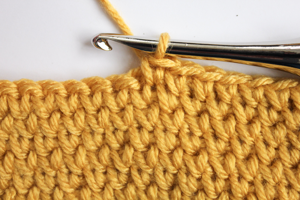 Variations of a Stitch Series, Part 1: Single Crochet - The Knotted Nest